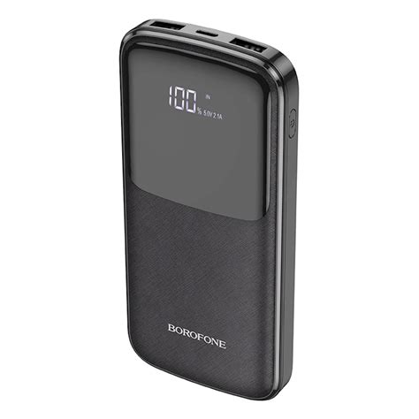 Внешний аккумулятор Borofone BJ17 Oceanic 10000 mAh, Черный - купить в ...