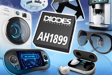 Tiny Micropower Hall Effect Switches From Diodes Deliver Compatibility