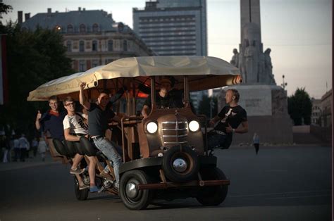 Beer Bike Rent In Riga Latvia