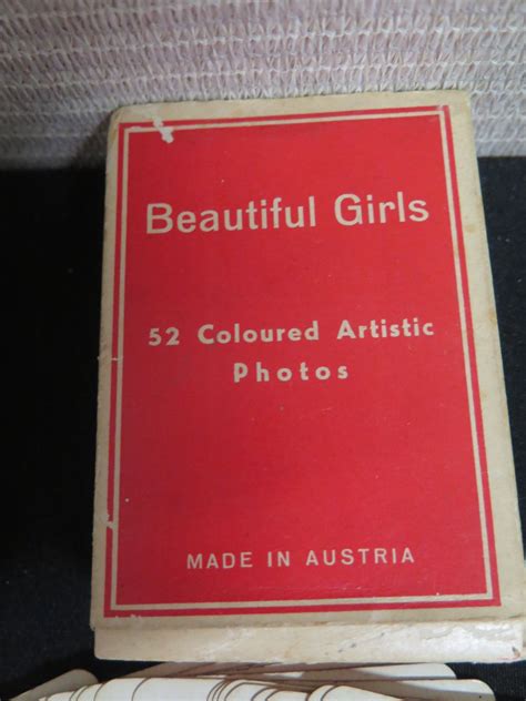 Beautiful Girls Playing Card Deck Made In Austria And 2 Metal Lighters