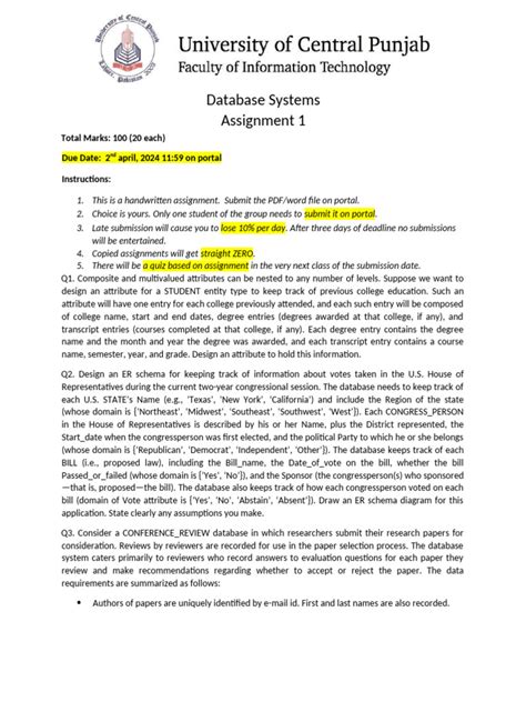 Db Assignment 1 Db S24 Pdf Data Information Retrieval