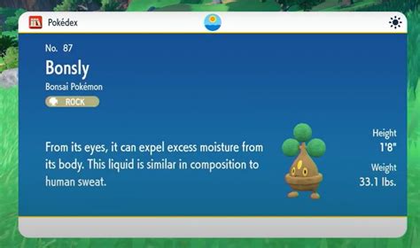 Where To Catch Bonsly In Pokemon Scarlet And Violet Gamerpillar