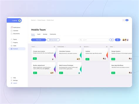 Dark Mode Web Application On Behance