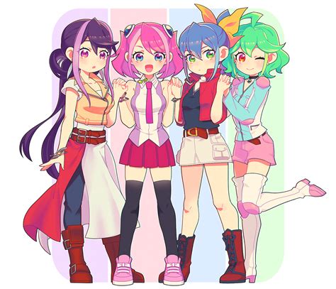 Hiiragi Yuzu Serena Kurosaki Ruri Bracelet Girls And Rin Yu Gi Oh