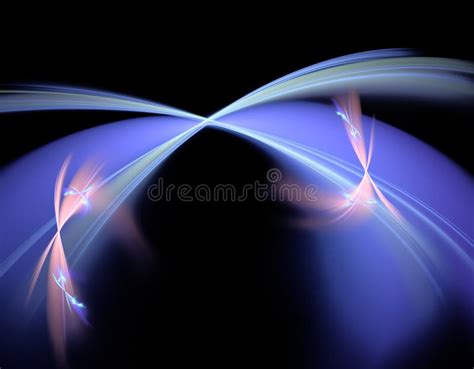 Abstract Multicolored Fractal Pattern Stock Illustration Illustration