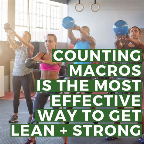 Counting Macros Is The Most Effective Way To Get Lean Strong And Heres Why Emily Field RD