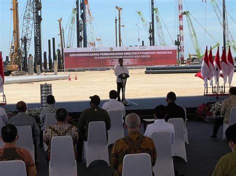 Freeport Targetkan Proyek Smelter Gresik Capai 50 Di Akhir 2022