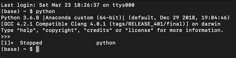 Stopped Python Apple Community