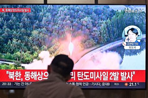 North Korea Fires Two Short Range Ballistic Missiles Inquirer News