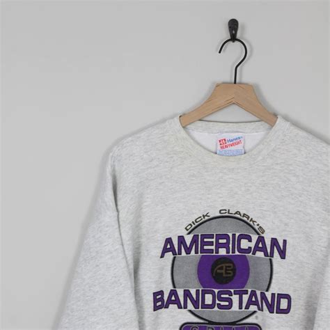 Vintage Dick Clarks American Bandstand Grill Sweatshirt Shop Thrilling