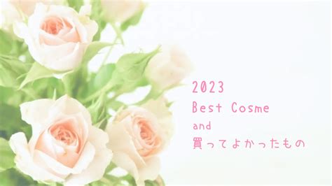 【2023年】私的ベストコスメand買ってよかったものまとめ にこはぐ