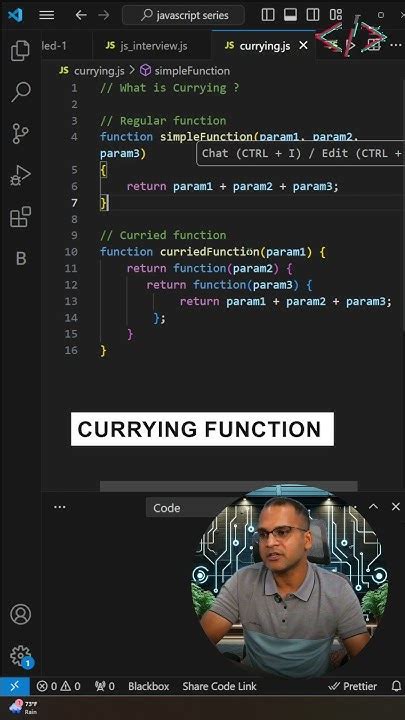 What Is Currying In Javascript Codewithkg Coding Javascript Youtube