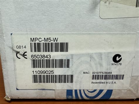 Crestron Mpc M5 W Media Presentation Controller M5 White 6503843 Lpav