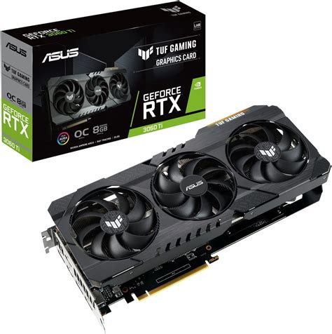 ASUS ROG STRIX NVIDIA GeForce RTX 3060 Ti V2 OC Edition – Carte ...