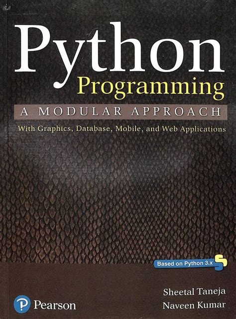 Buy Python Programming A Modular Approach Book Sheetaltaneja Naveen Kumar