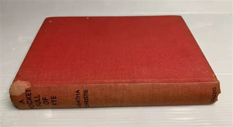 A Pocket Full Of Rye By Agatha Christie For The Crime Club By Collins