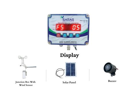 Anemometer Wind Sensor For Crane Wireless Anemometer For Crane Cup