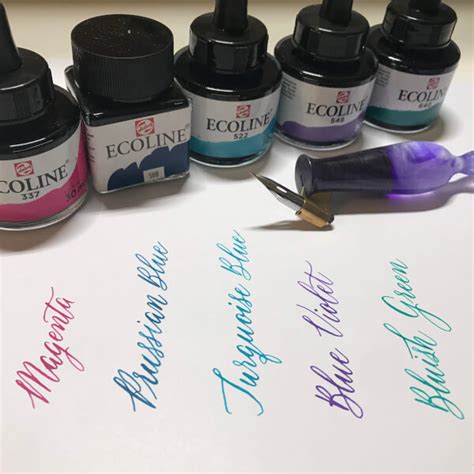 Pointed Pen Calligraphy Workshop Gold Coast ClassBento