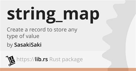 stringmap — rust库 lib rs rust 包仓库