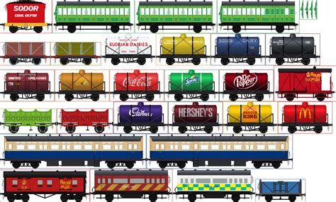 Assorted Rolling Stock Pack By Gallopinggoose97 On Deviantart