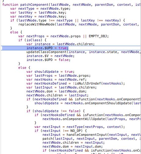 Typeerror Cannot Set Property Upd Of Null Issue Infernojs