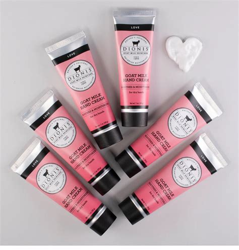 Dionis Goat Milk Hand Cream 1oz Nicola Flora