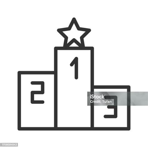 연단 스트립 아이콘 승리 무대 성공 스탠드 우승 연단 챔피언 플랫폼 1에 대한 스톡 벡터 아트 및 기타 이미지 1 1위