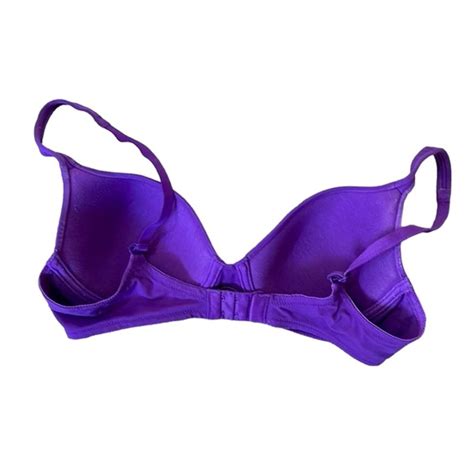 Victorias Secret Victorias Secret Body Shaping Demi Purple Bra Women
