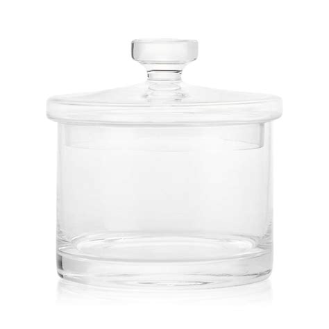 Medium Glass Canister Reviews Crate And Barrel