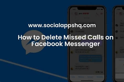 How To Delete Missed Calls On Facebook Messenger