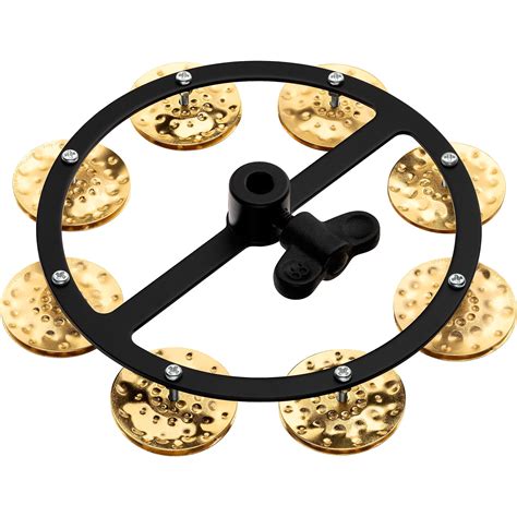 Meinl Headliner Series Hand Hammered Brass Jingles Hi Hat Tambourine