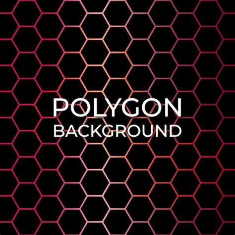 Premium Vector Black And Pink Polygon Pattern Background