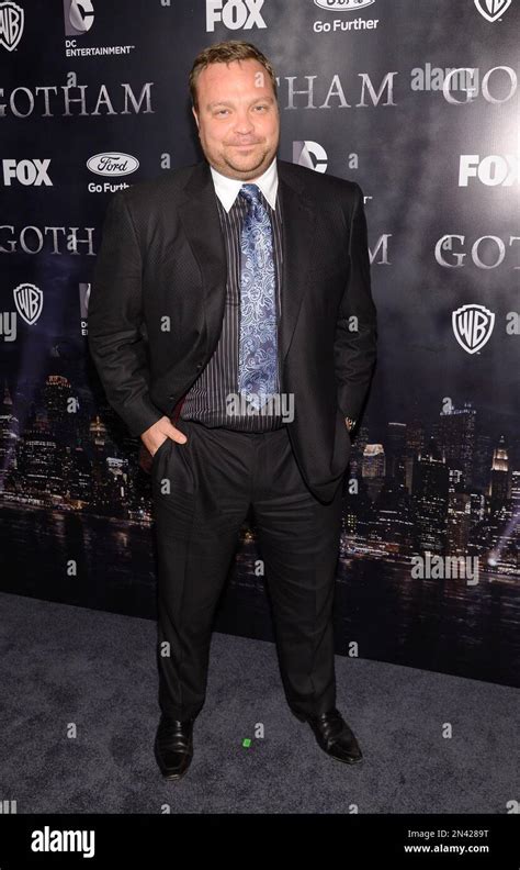 Actor Drew Powell Attends The Gotham Series Premiere Event At The New York Public Library On