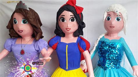 Aprender acerca 68 imagen como hacer piñatas de princesa cenicienta