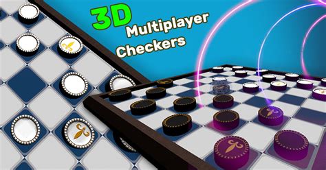 3d Multiplayer Checkers Board Game Template Packs Unity Asset Store