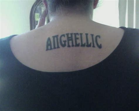 Tech N9ne Anghellic Tattoo