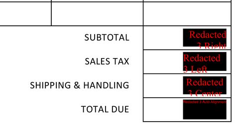 Text Overlay Is Rendered Outside Redaction Area Gemboxpdf Gembox