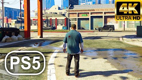 Gta 5 Ps5 Gameplay 4k 60fps Youtube