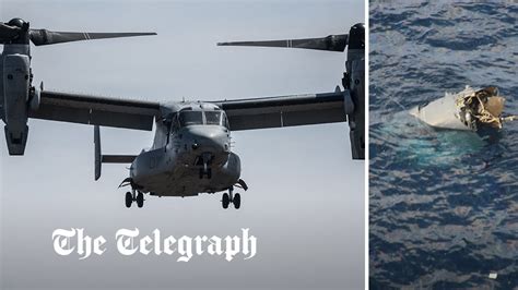 Us Military Aircraft Crashes Into Sea Near Japan With Six On Board