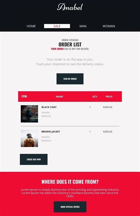81 Confirmation Email Templates Free Confirmation HTML Email