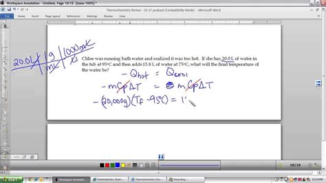 Thermochemistry Basics Youtube