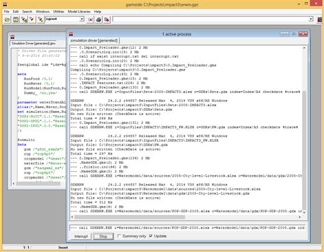 Yet Another Math Programming Consultant Cleaning Up The GAMS Log