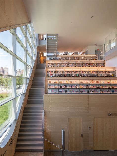 Steven Holl Punctures Concrete New York Library With Sculpted Cuts