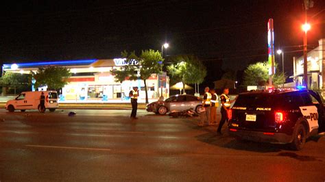 Motorcyclist In Critical Condition After Crashing Into Sedan