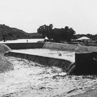 The Main Dam And The Overflow Channel Source Biblioteca Nazionale