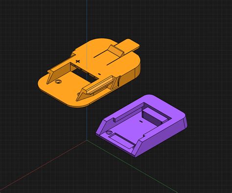 🔋 Erbauer Skil 18 20v Pwrcore Battery To 18v Ridgid Aeg Tool・ Stl File For 3d Printing・cults