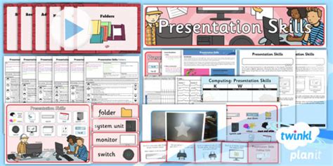 Computing PowerPoint Presentation Skills Year Unit Pack