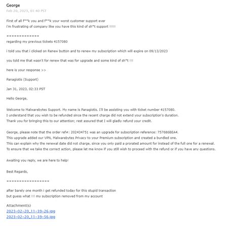 Worst Support Ever Malwarebytes For Windows Support Forum Malwarebytes Forums