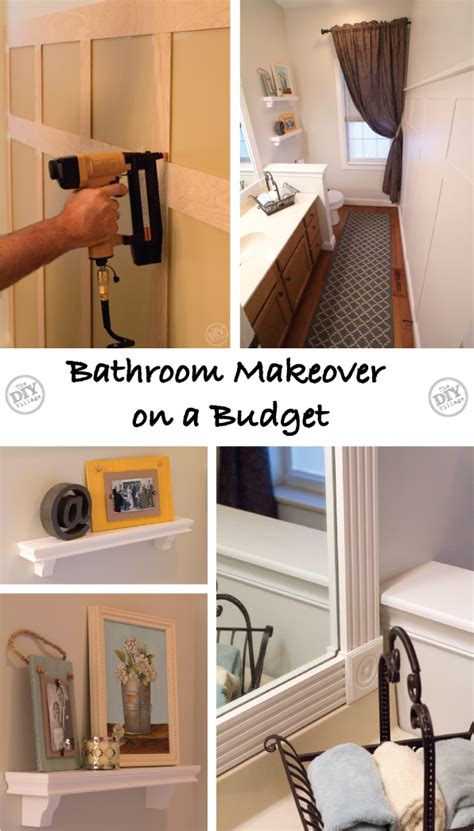 A Bathroom Makeover On A Budget The Diy Village