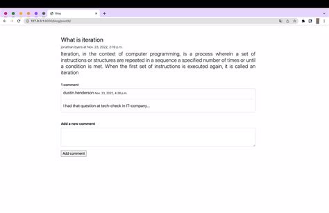 GitHub Mate Academy Py Blog